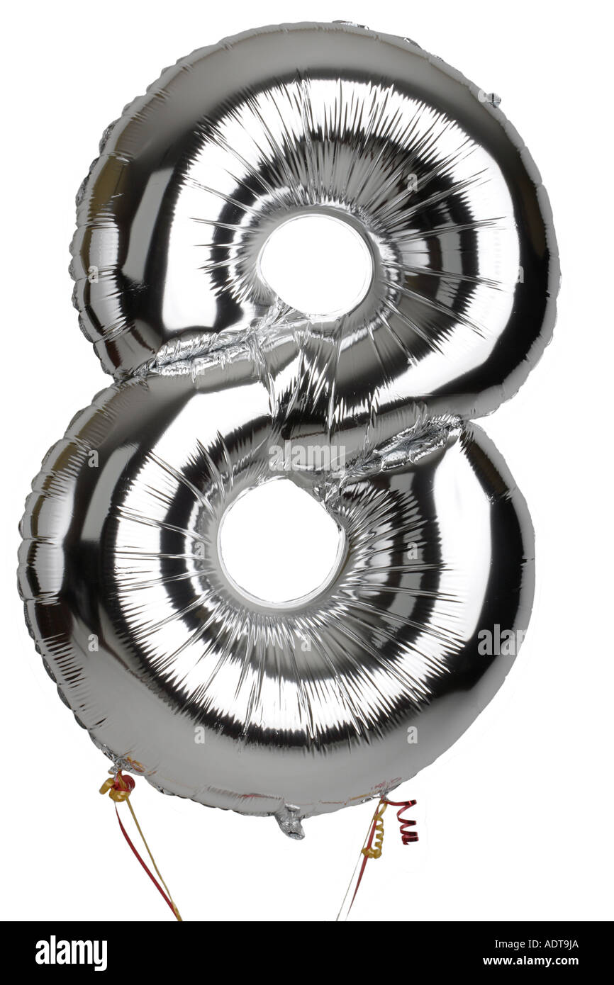 The number Eight Stock Photo - Alamy