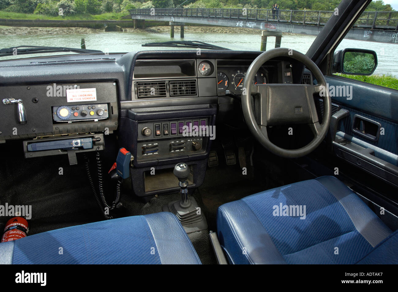 Volvo 540 Police Car 1981 Stock Photo - Alamy