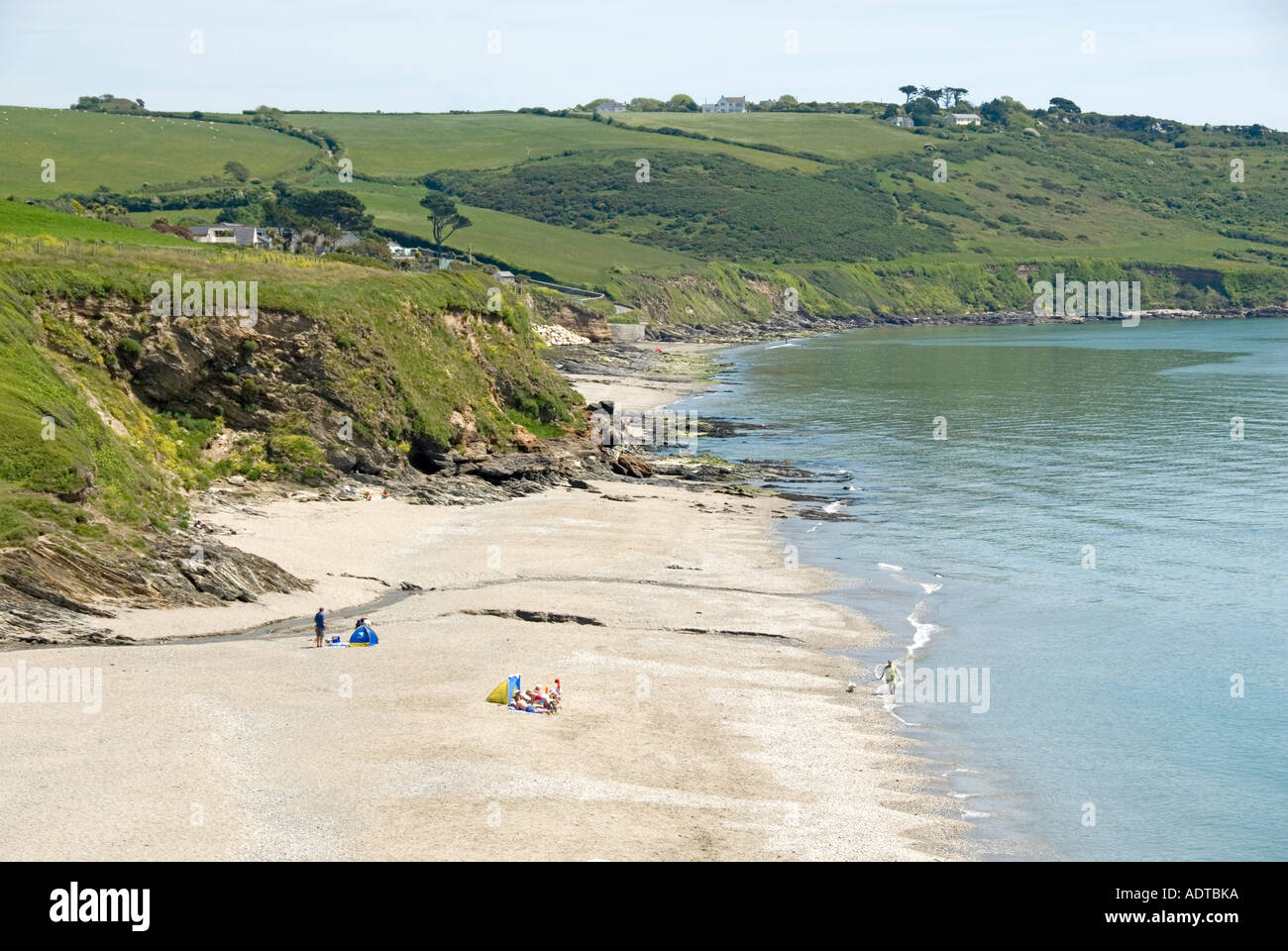 Gerrans bay beach hi-res stock photography and images - Alamy