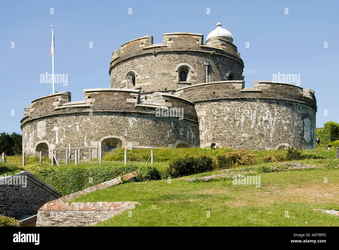 Historical St Mawes artillery fort a Henry VIII coastal fortresses ...