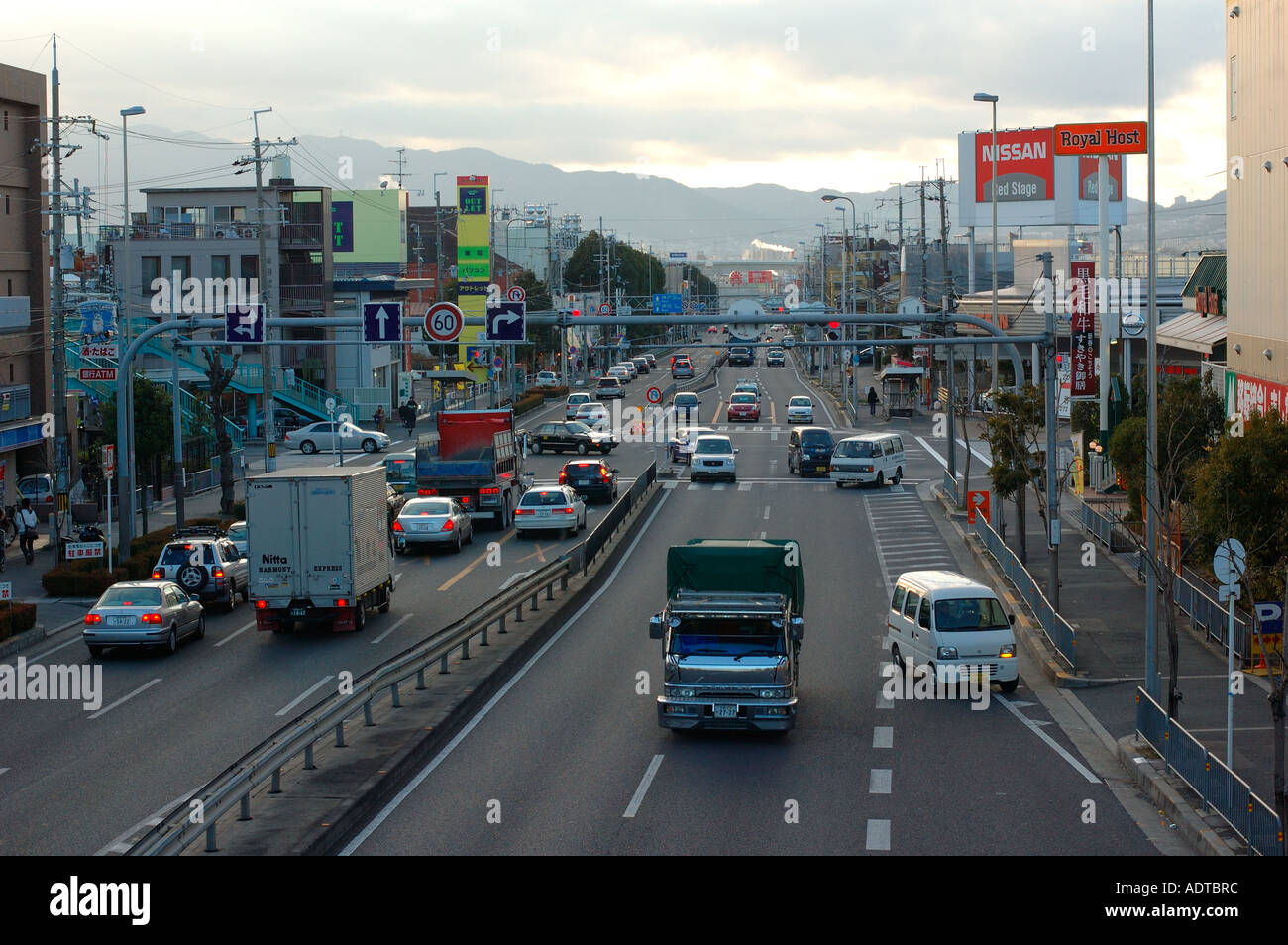 Lorry In Main Street High Resolution Stock Photography and Images - Alamy