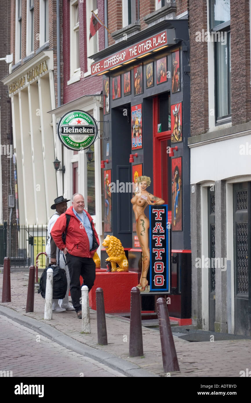 Red Light District Amsterdam Netherlands Stock Photo - Alamy