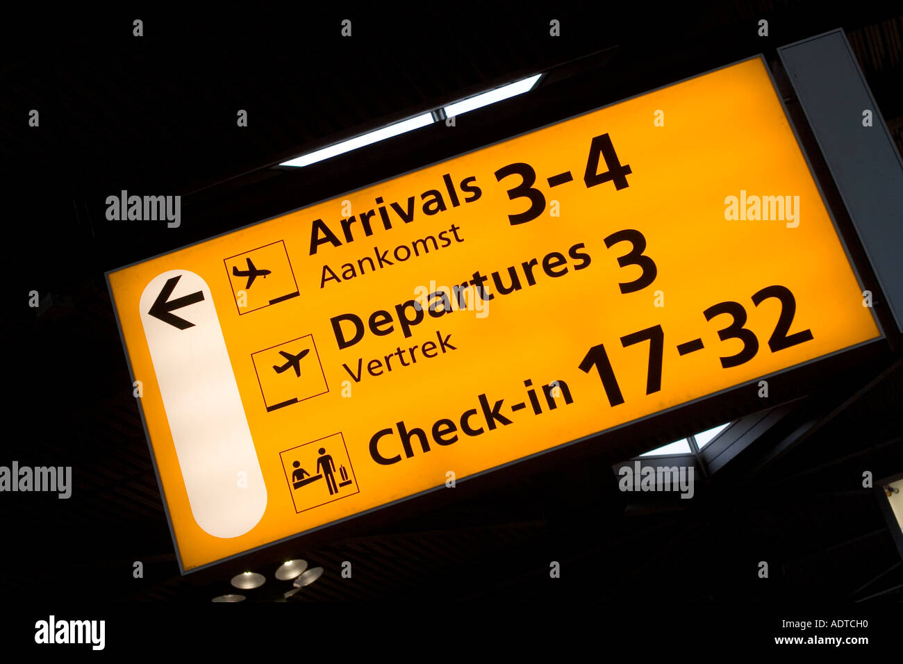 Holland signs netherlands europe european sightseeing hi-res stock ...