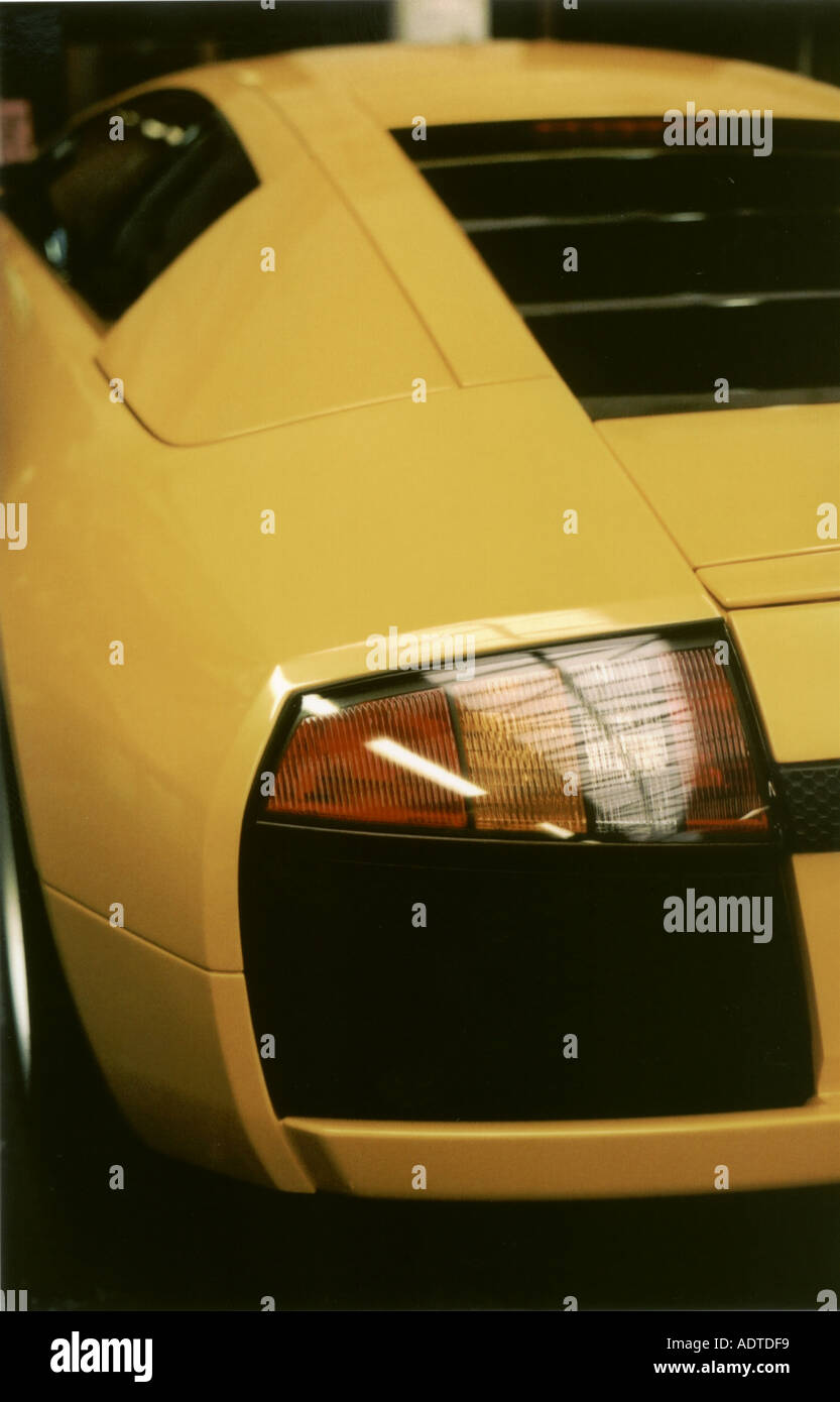 Lamborghini Murcielago rear left wing view Stock Photo - Alamy