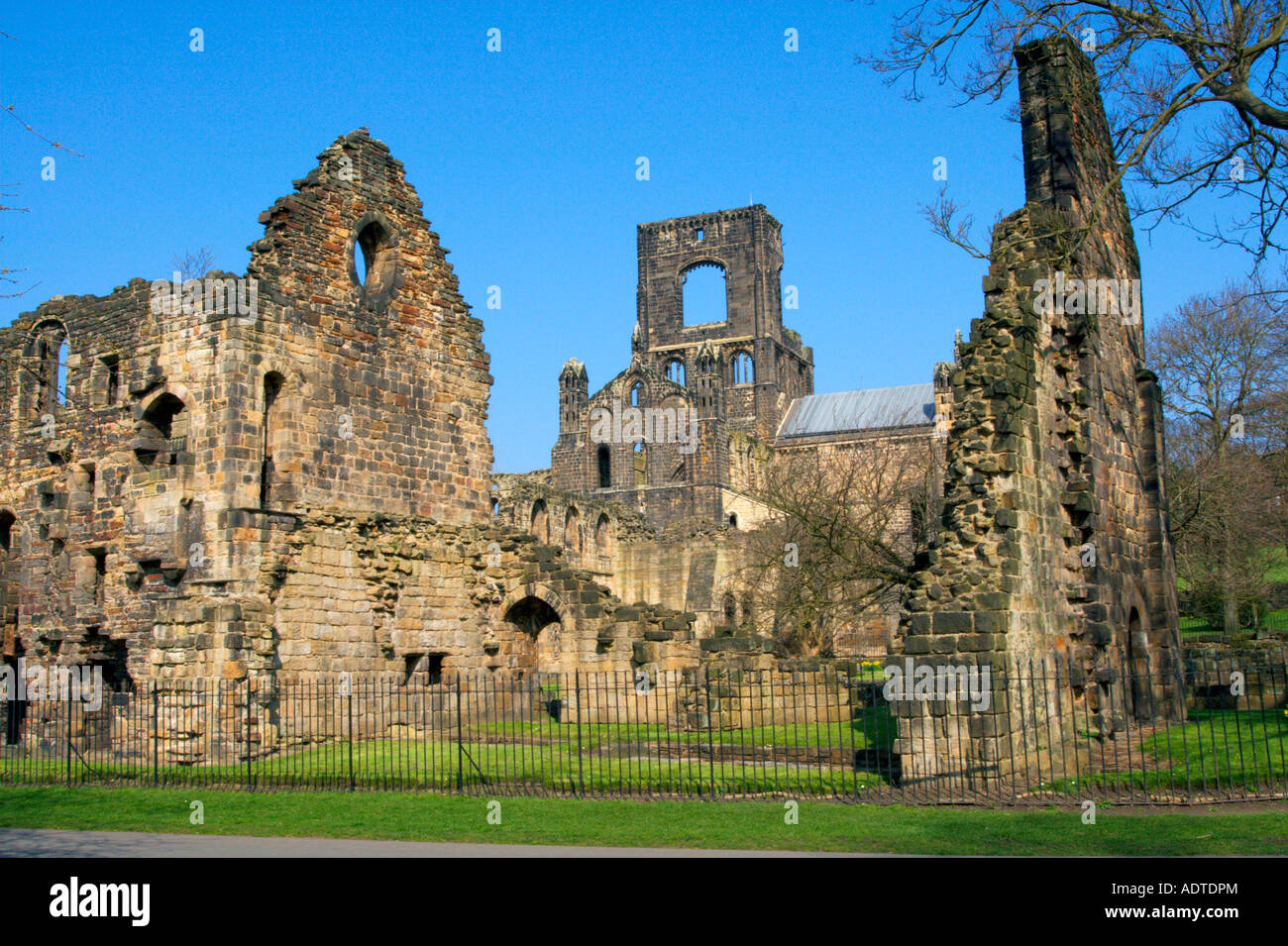 Kirkstall Abbey Leeds UK Stock Photo - Alamy
