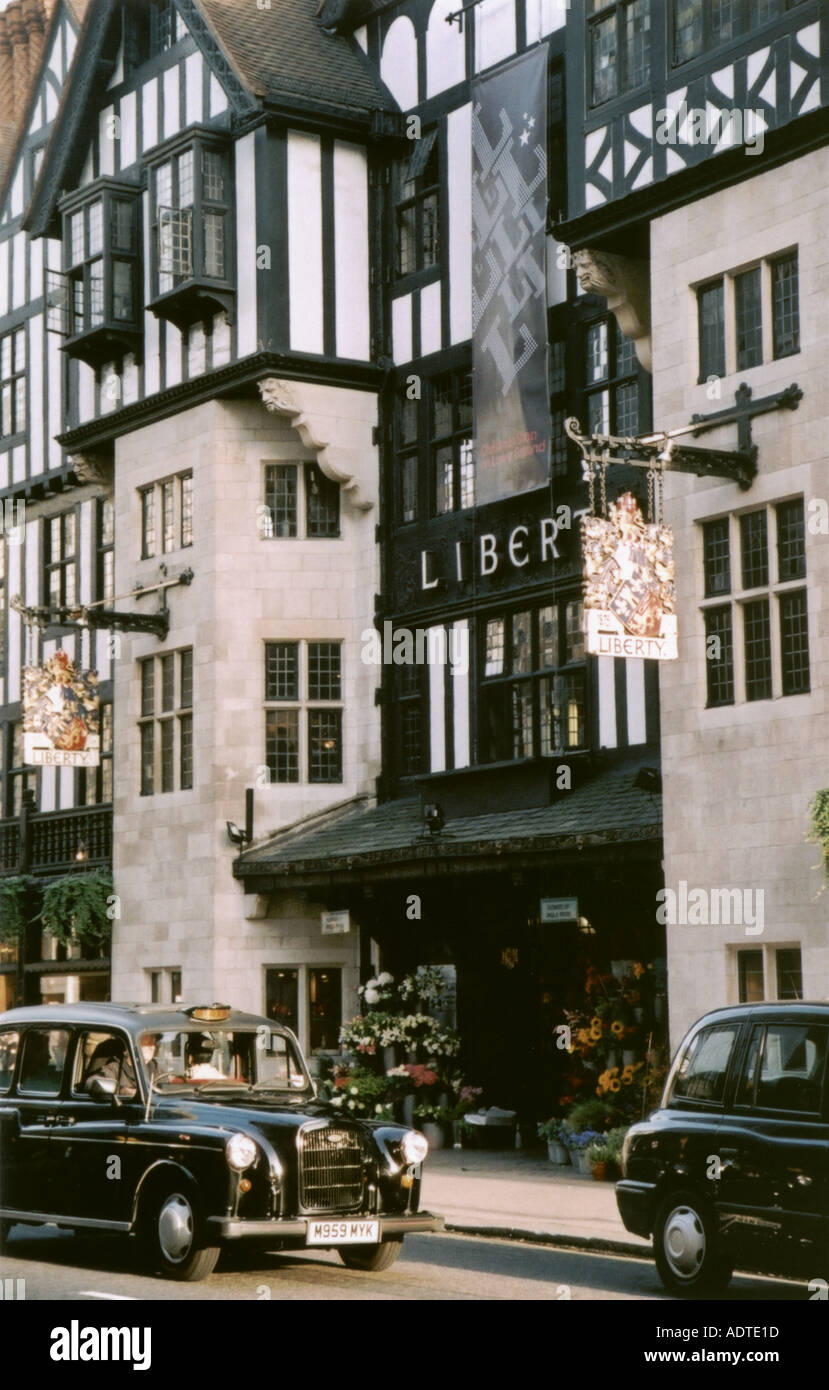 Liberty department store London West End England UK Great Britain Stock ...