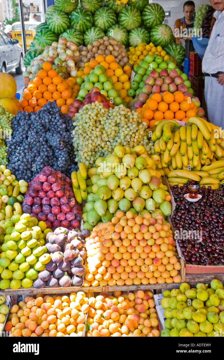 Fruits Displayed Bodrum Turkey Stock Photo - Alamy