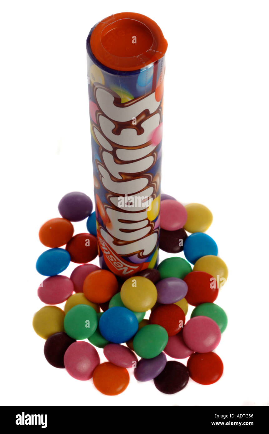 Smarties tube hi-res stock photography and images - Alamy