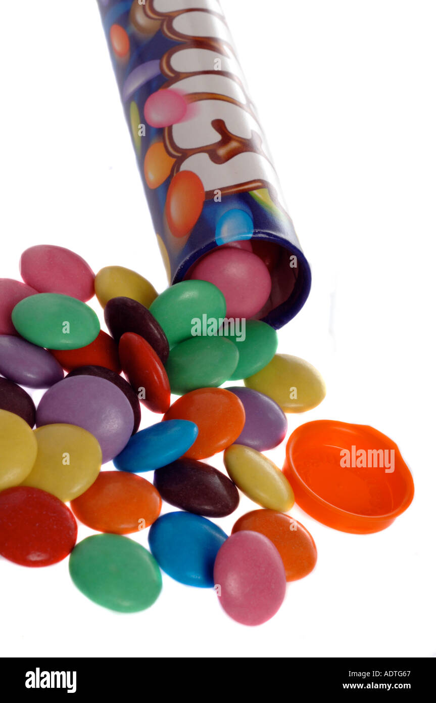 Smarties tube hi-res stock photography and images - Alamy