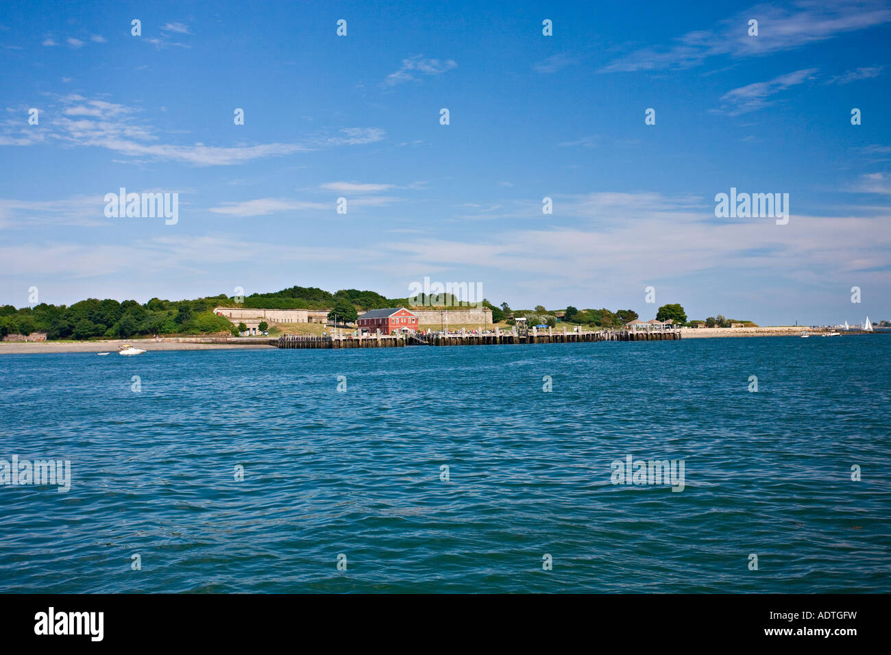 Georges Island, Massachusetts, USA Stock Photo - Alamy