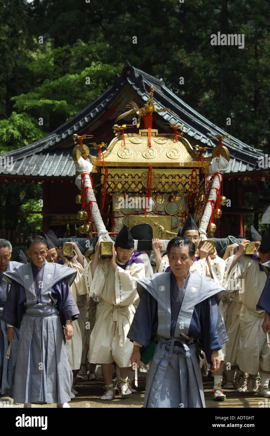 Fuedal Procession at Nikko Spring Festival Toshogu Shrine Nikko Tochigi ...