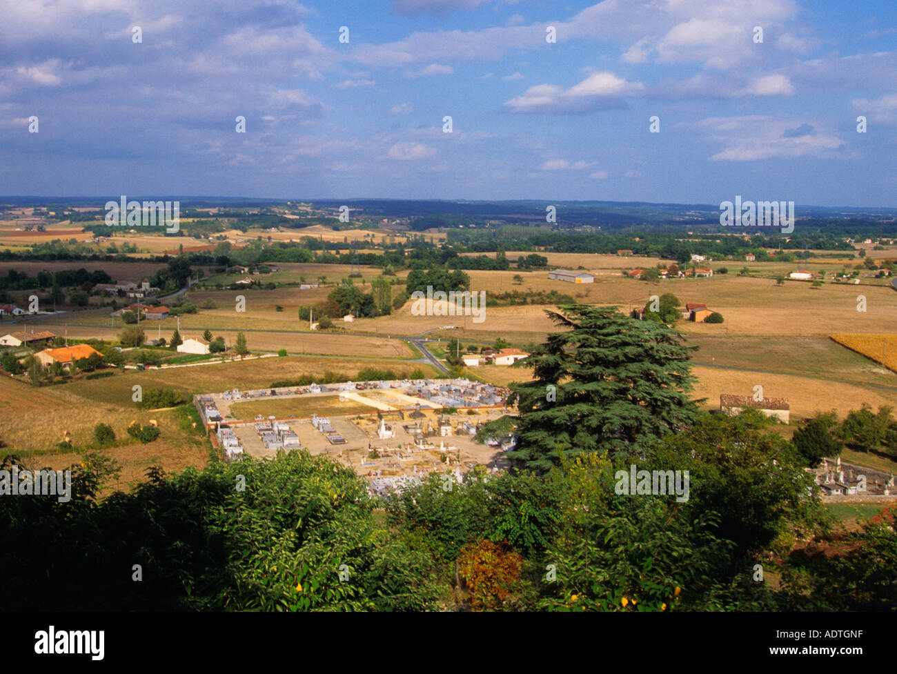 France Monflanquin Aquitaine Lot et Garonne Region Provence Vinyards ...