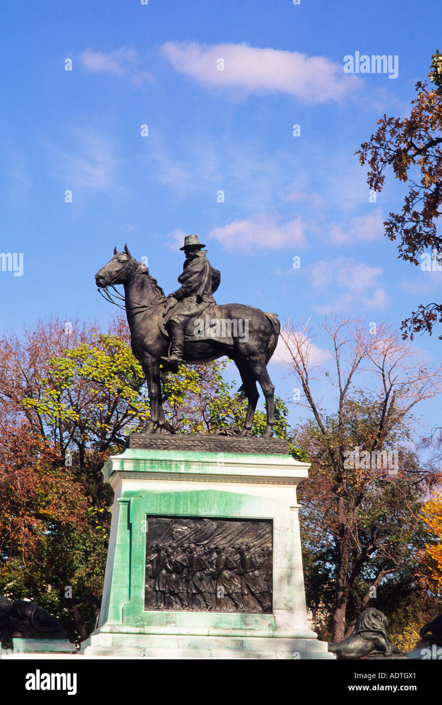 USA Washington DC Statue of General Ulysses S Grant on a Horse The ...