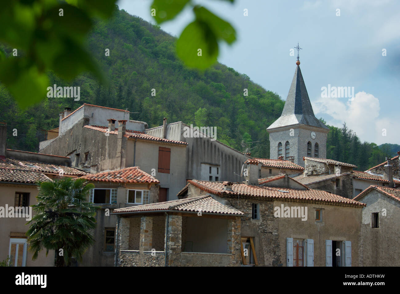 St laurent le minier village hi-res stock photography and images - Alamy