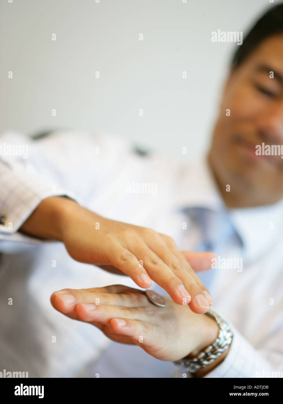 Tossing a coin hi-res stock photography and images - Alamy