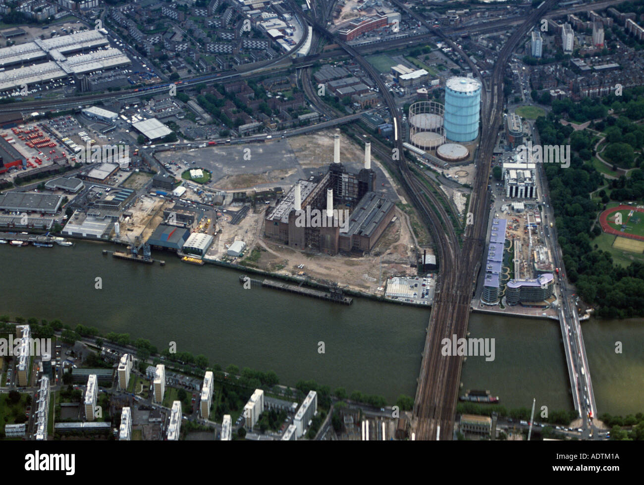 London bridge redevelopment aerial hi-res stock photography and images ...