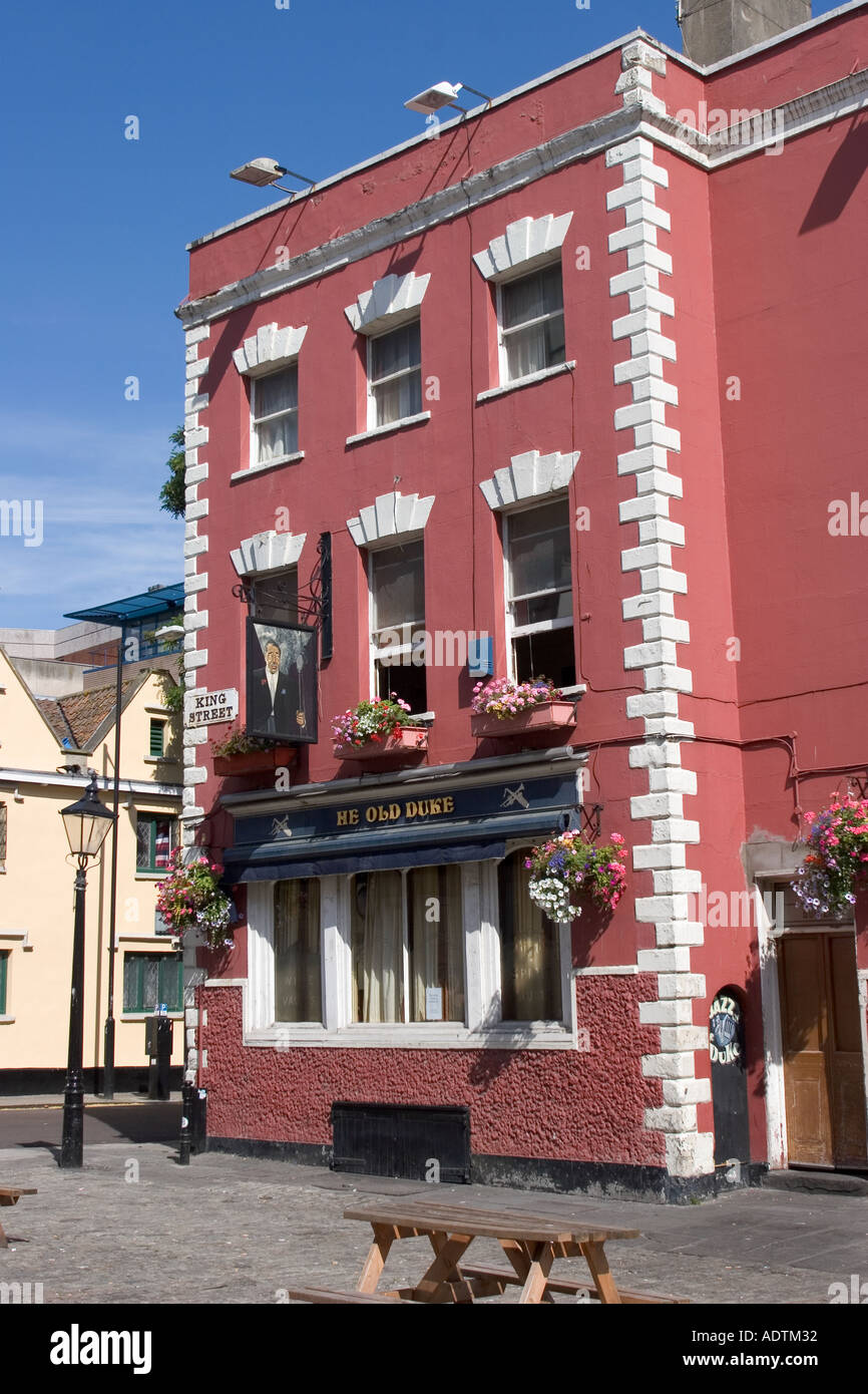 The Old Duke Jazz Pub King Street Bristol England UK Stock Photo - Alamy