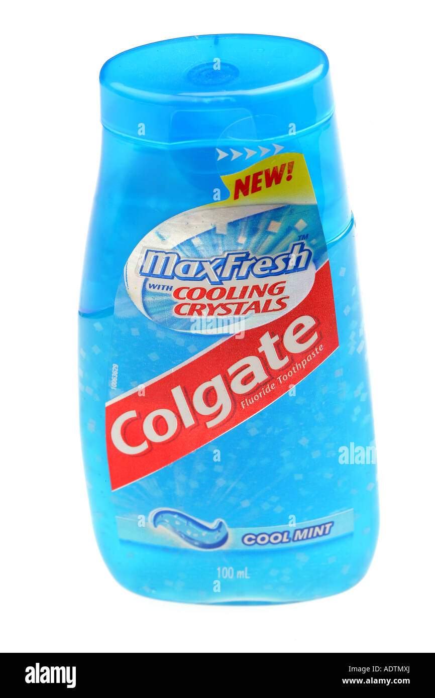 Toothpaste dental colgate maxifresh hi-res stock photography and images ...