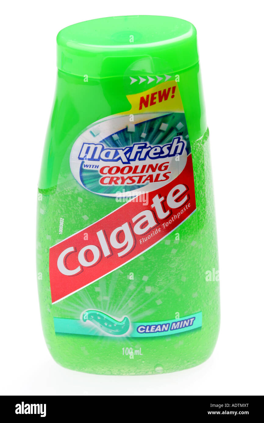 Toothpaste dental colgate maxifresh hi-res stock photography and images ...