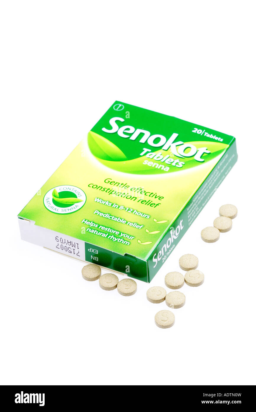 Constipation Relief Tablets Stock Photo - Alamy