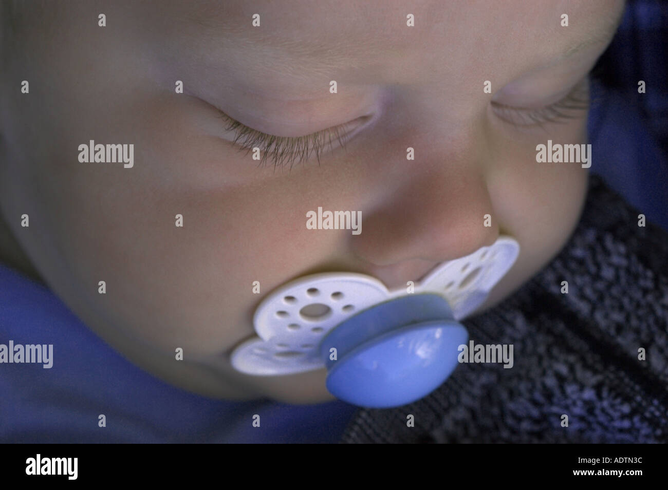 baby with pacifier Stock Photo - Alamy