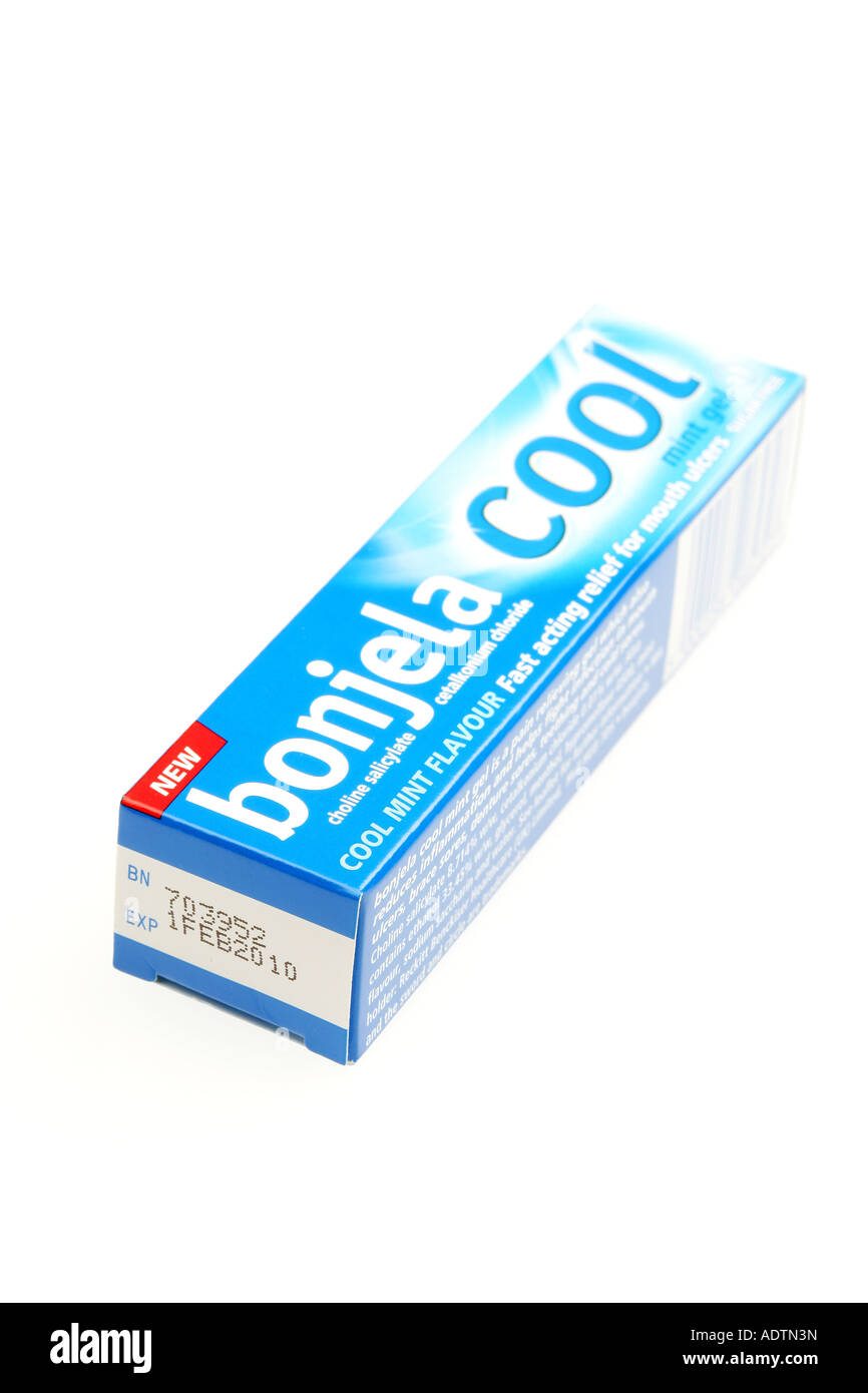 Ulcer gel bonjela cream hi-res stock photography and images - Alamy