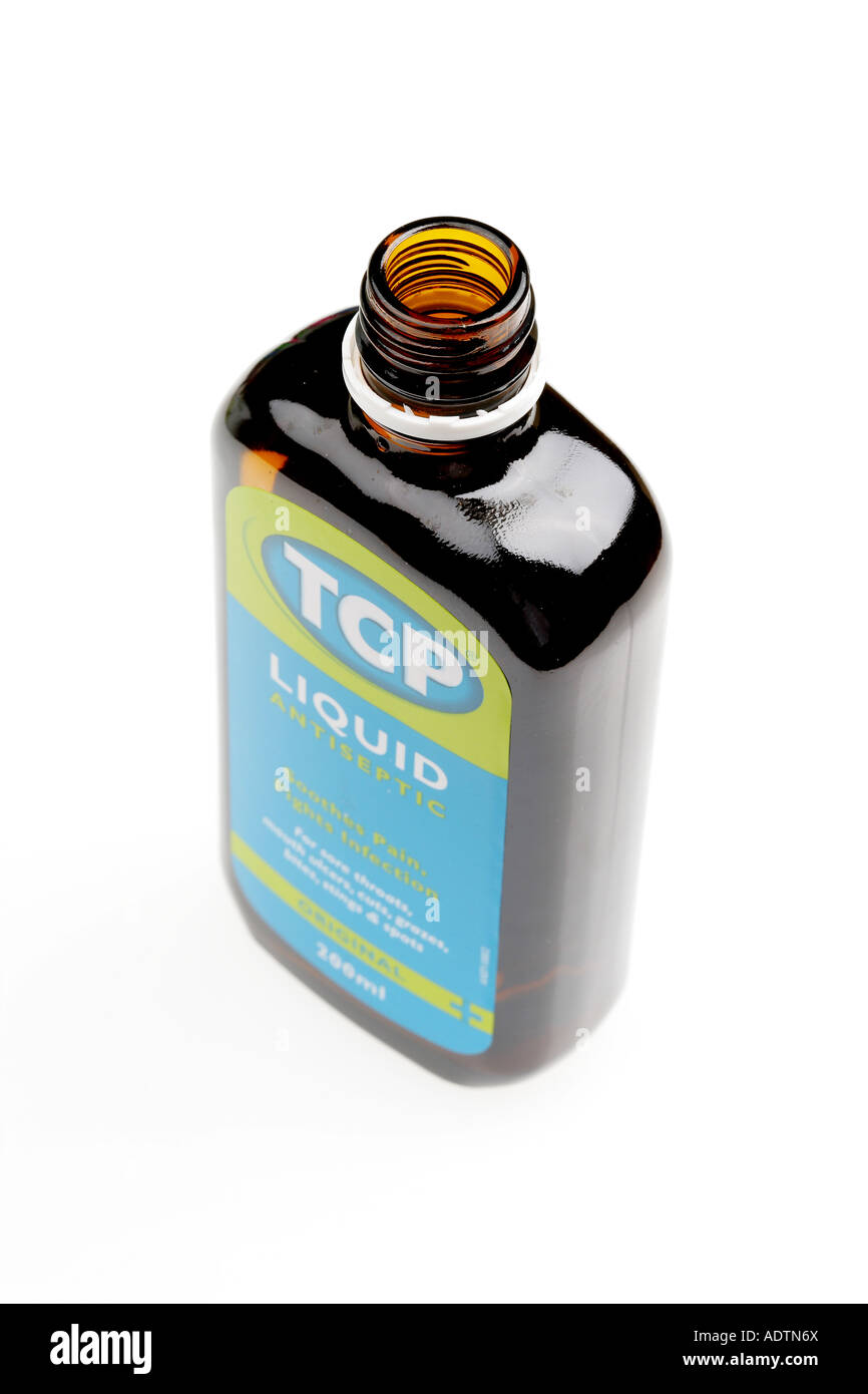 Tcp antiseptic bottle liquid hi-res stock photography and images - Alamy