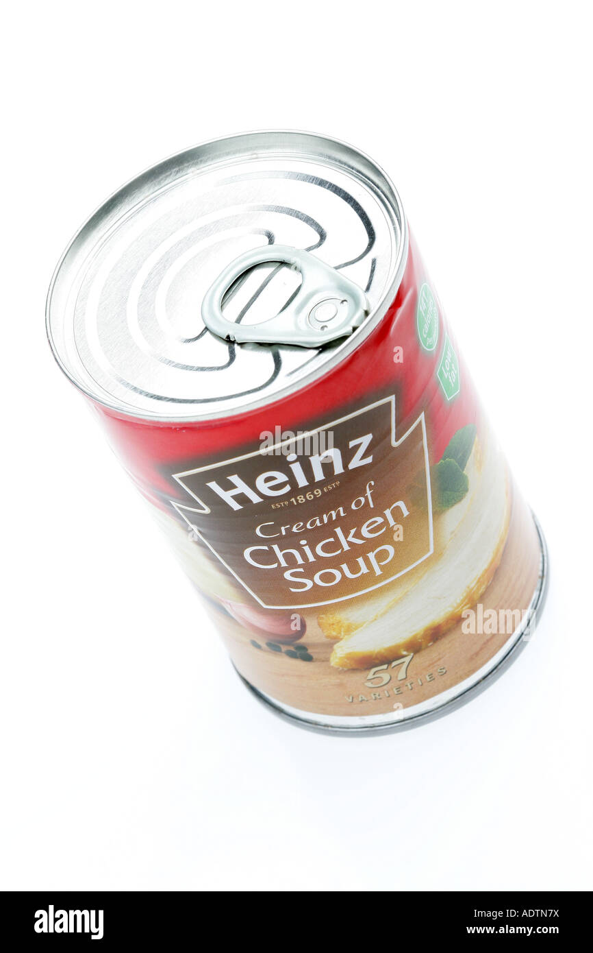 Tinned soup Cut Out Stock Images & Pictures - Alamy