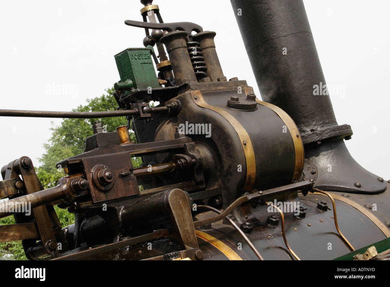 Traction Engine Valve Chest Stock Photo - Alamy