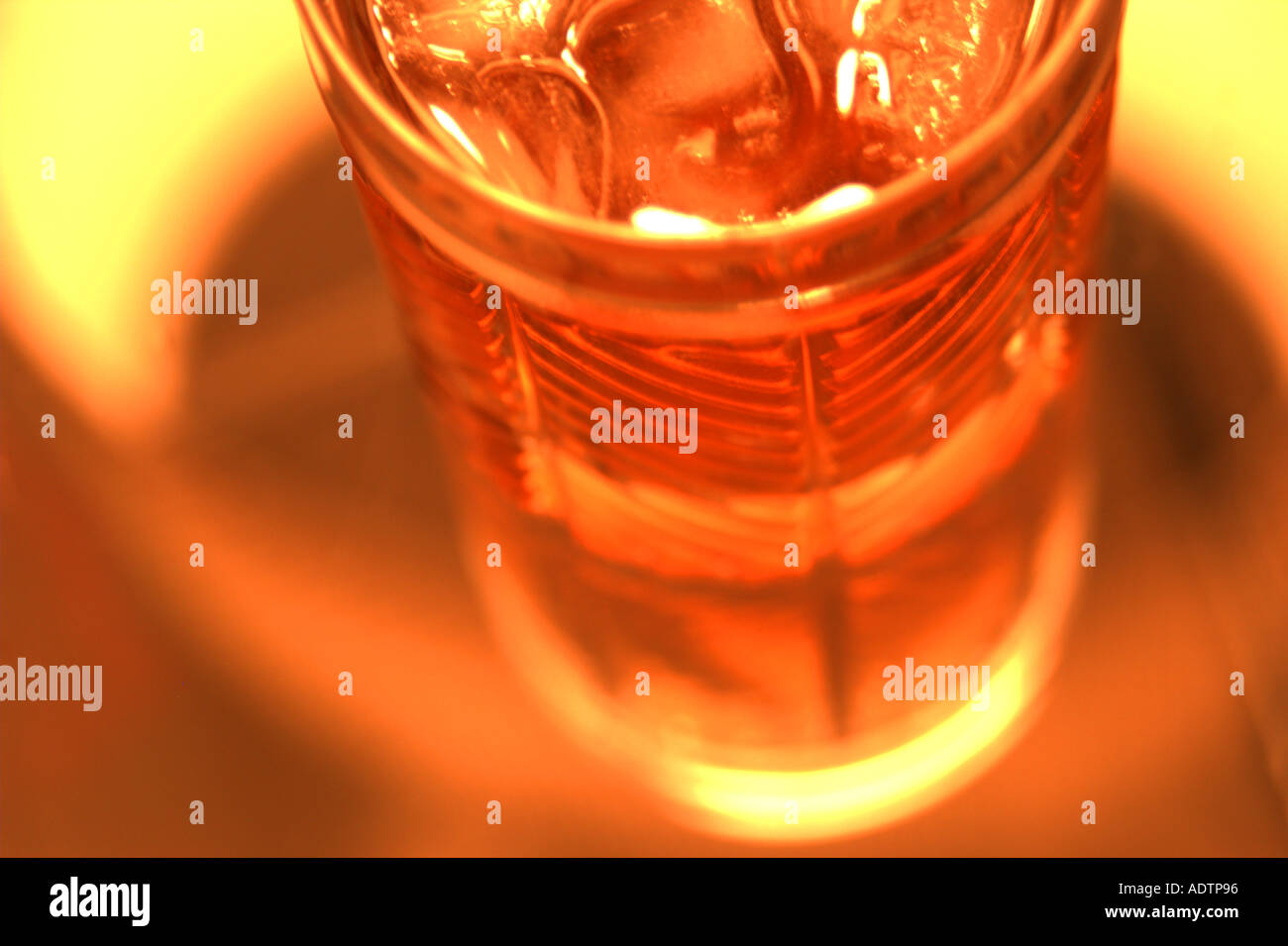 Abstract glass of alcohol Stock Photo - Alamy