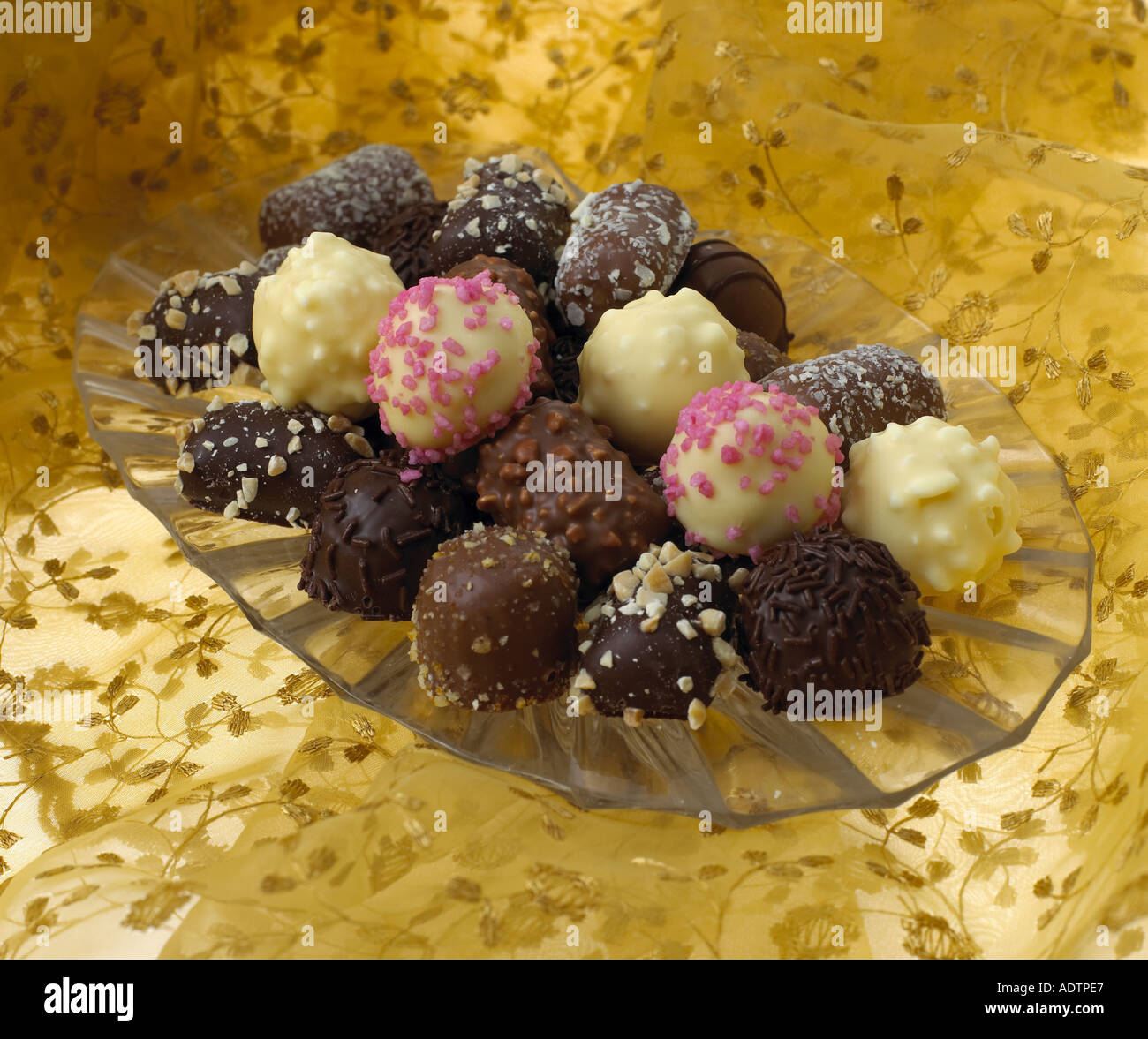 Selection luxury milk chocolates hi-res stock photography and images ...