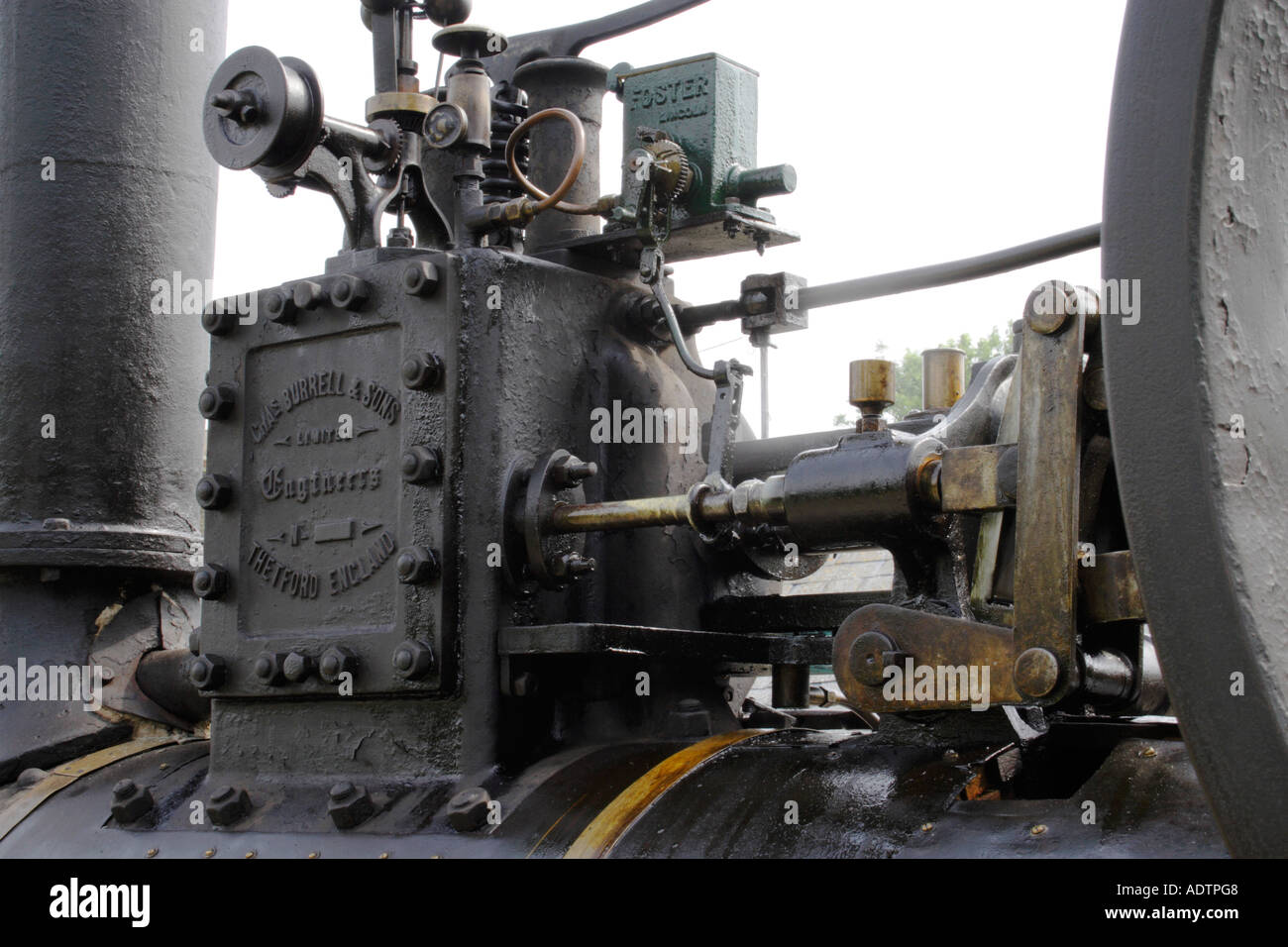 Traction Engine Valve Chest Stock Photo - Alamy