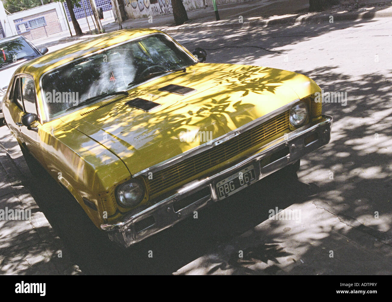 Boca Yellow Car Stock Photo - Alamy