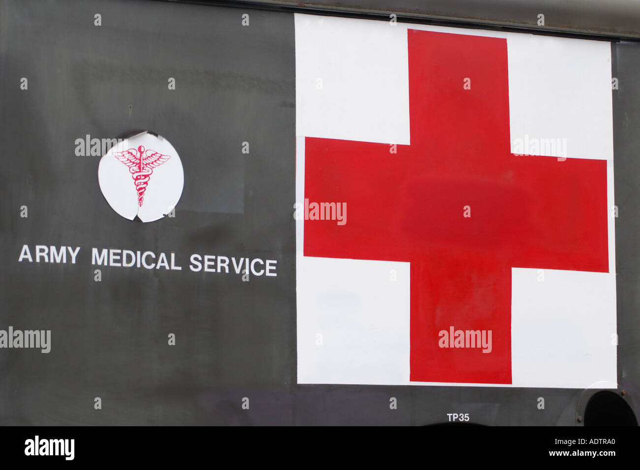 united states army medical service sign Stock Photo - Alamy