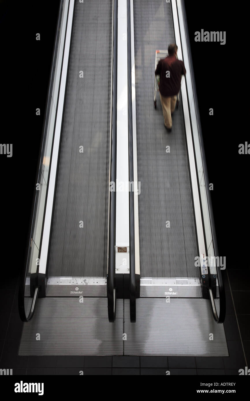 Escalator ramp hi-res stock photography and images - Alamy