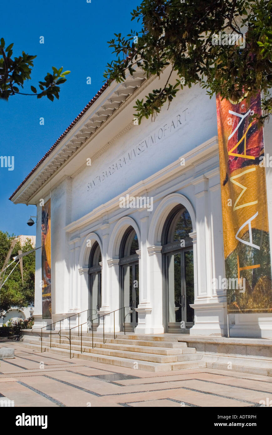 Santa Barbara Museum of Art California, USA Stock Photo - Alamy