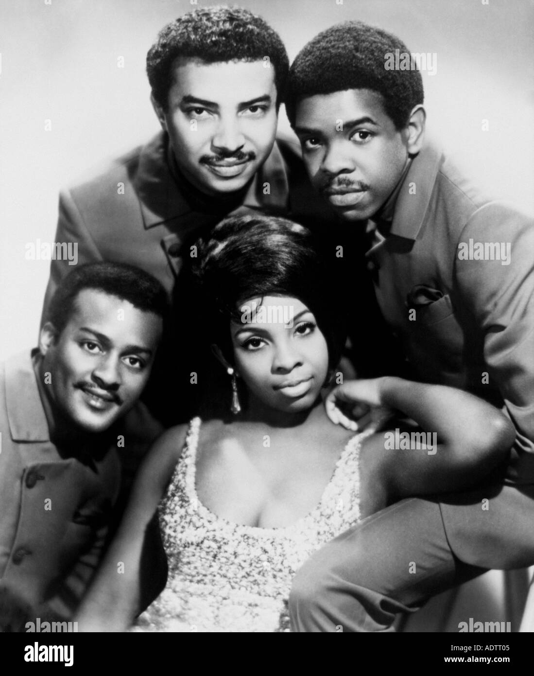 Gladys knight the pips Black and White Stock Photos & Images - Alamy