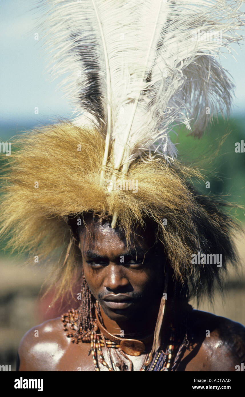 African warrior wearing lion mane hi-res stock photography and images ...