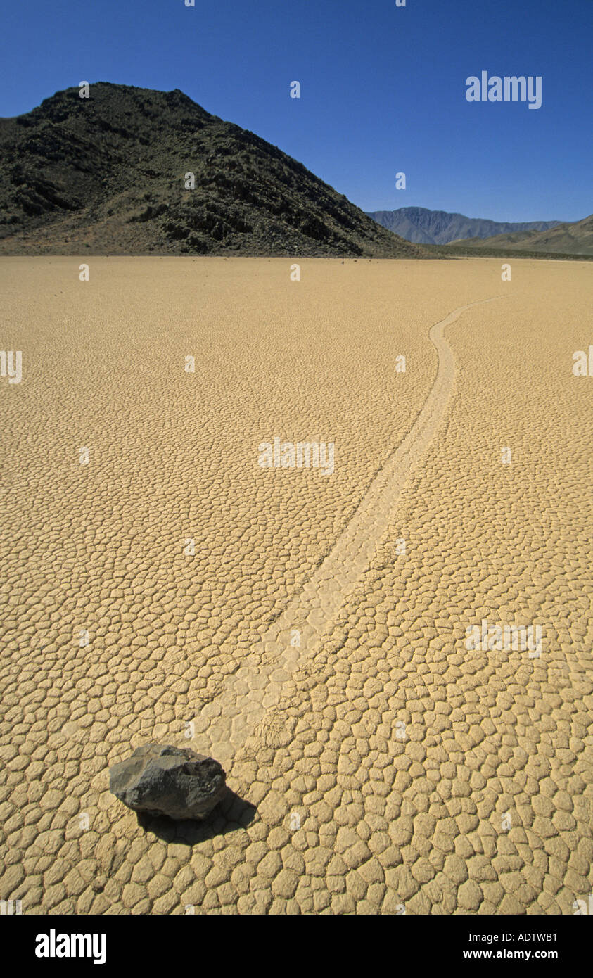 U S A California The Racetrack Valley of the Sliding Stones Death ...