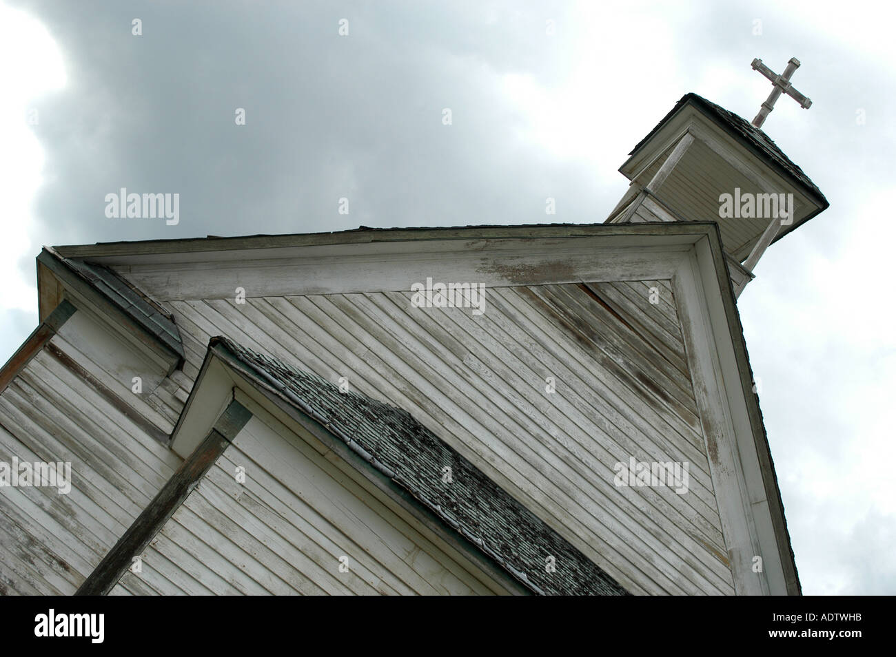Cross, Clouds, Steeple, Church, Storm, Rain Stock Photo - Alamy