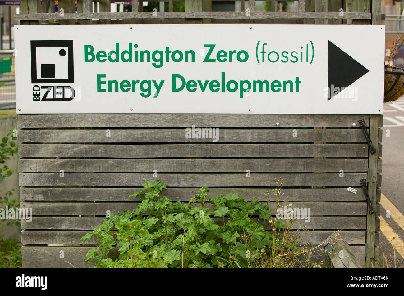 Bedzed the UK s largest eco village Beddington London UK Stock Photo ...