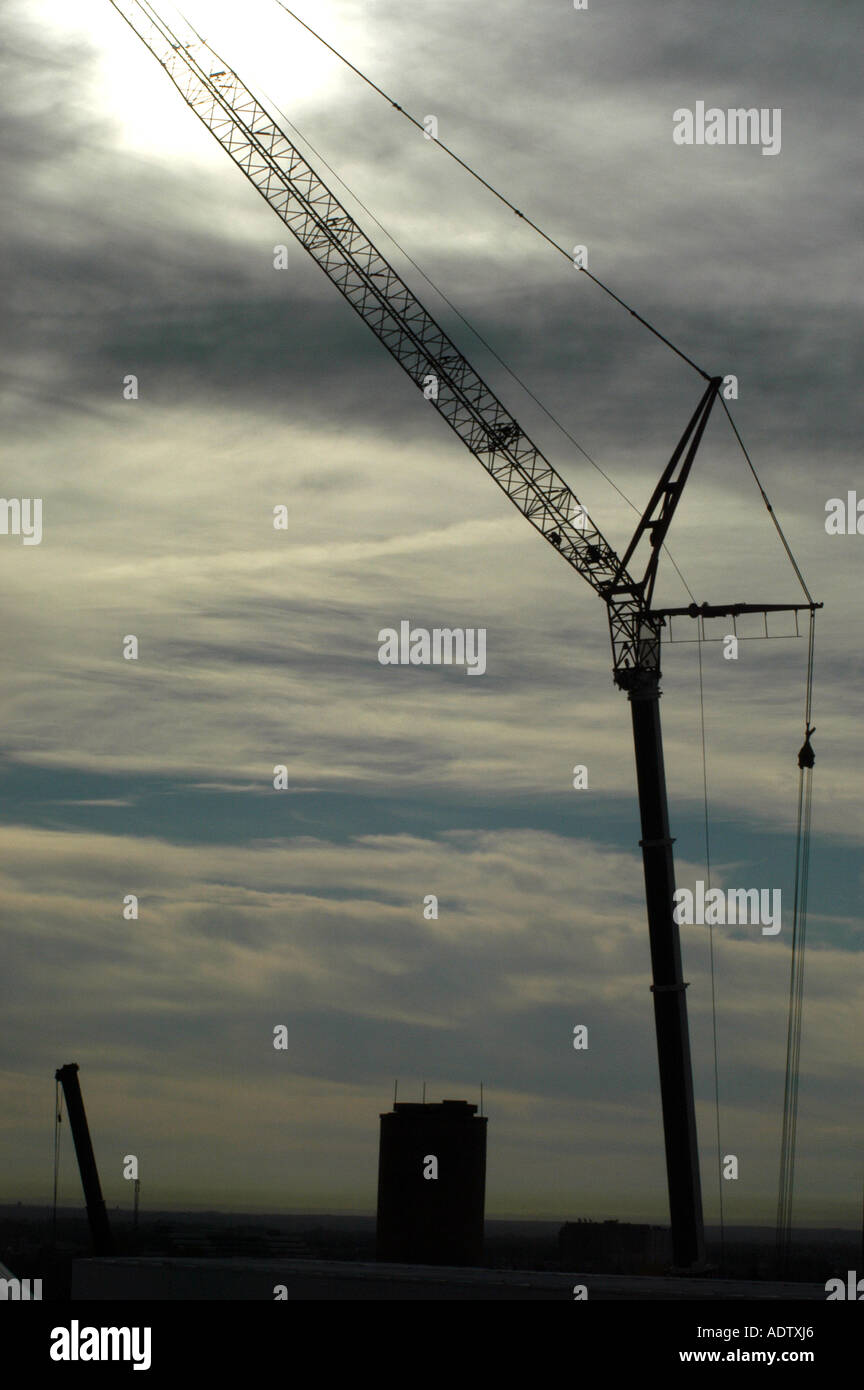 A Very Large Working Crain Stock Photo - Alamy