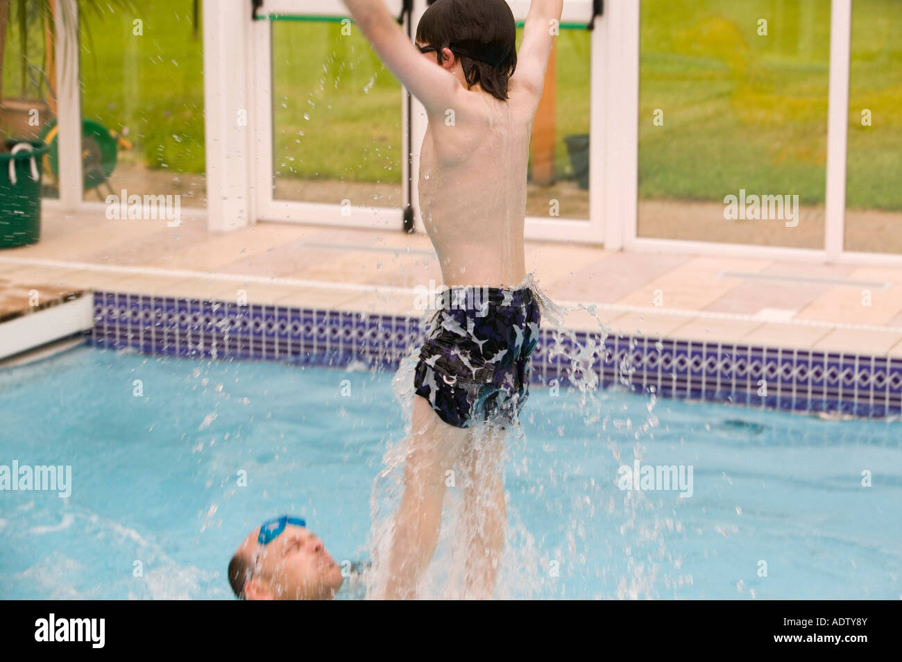 Throw in pool hi-res stock photography and images - Alamy