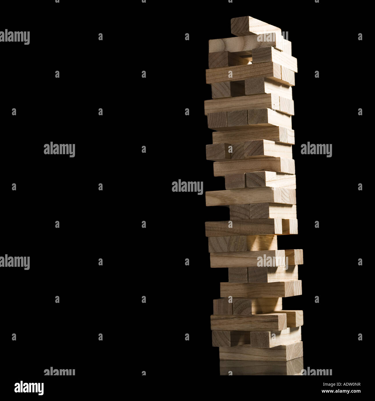 Stack of wooden blocks Stock Photo - Alamy