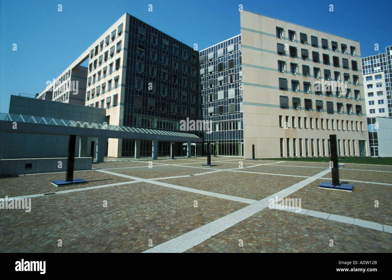 Ibm computer construction lassallestrasse hi-res stock photography and ...