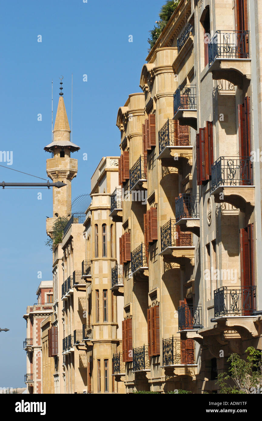 The restored Downtown of Beirut lebanon Stock Photo - Alamy