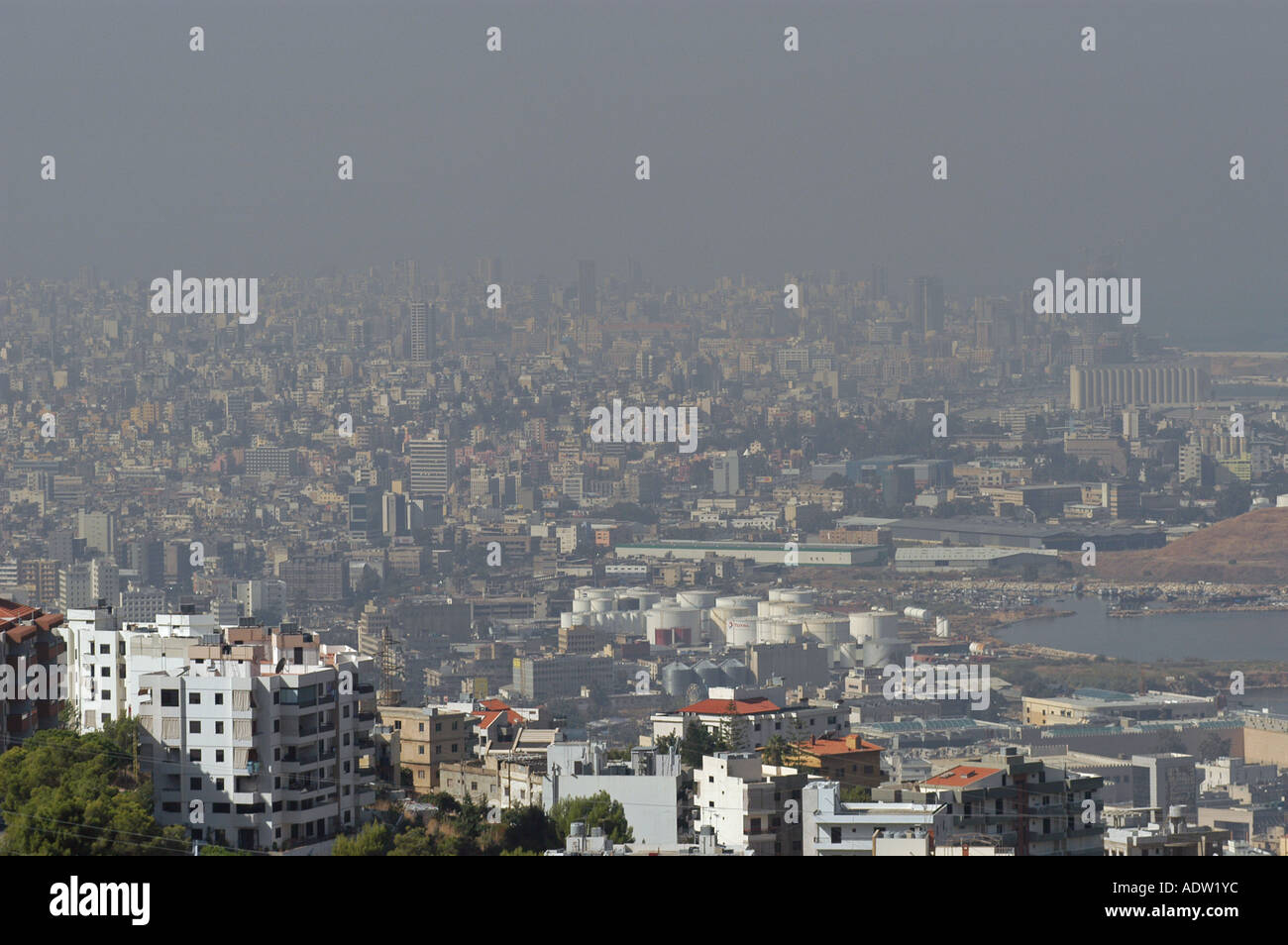 Beirut air pollution hi-res stock photography and images - Alamy