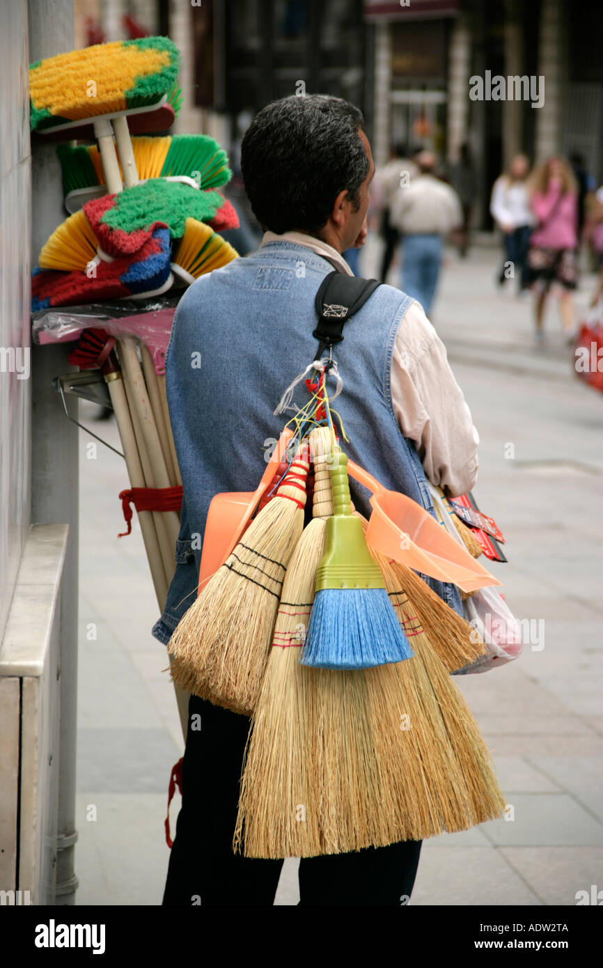 Selling brooms hi-res stock photography and images - Alamy