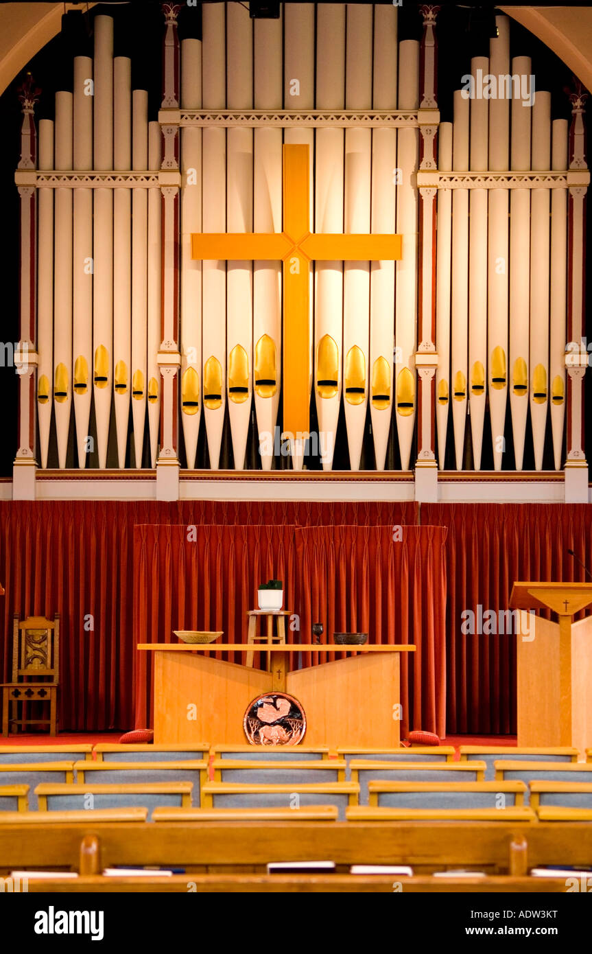 Interior of Caversham Heights Methodist Church Caversham Reading ...