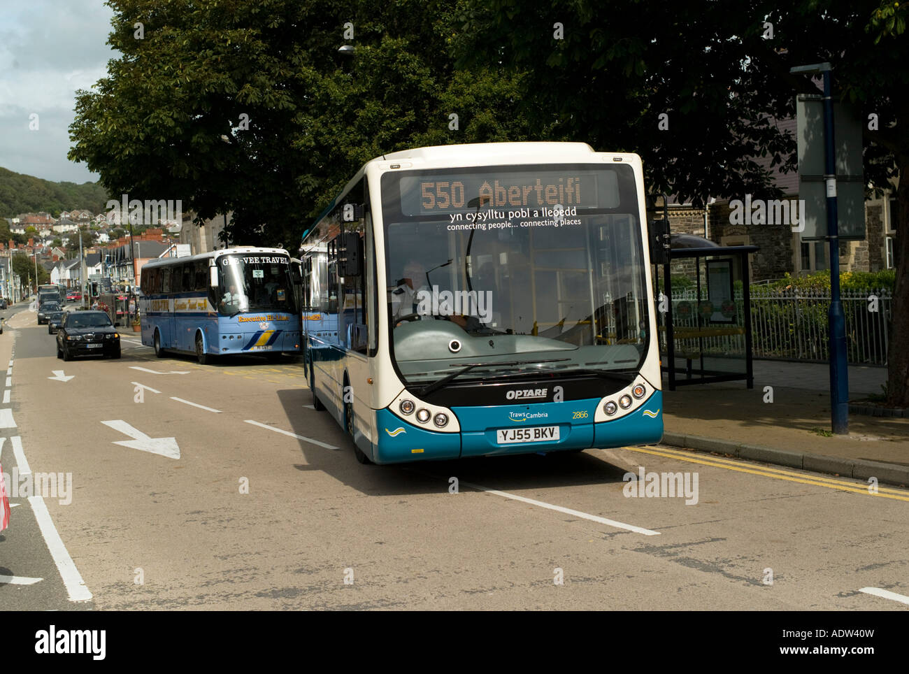 Arriva bus bus stop in hi-res stock photography and images - Alamy